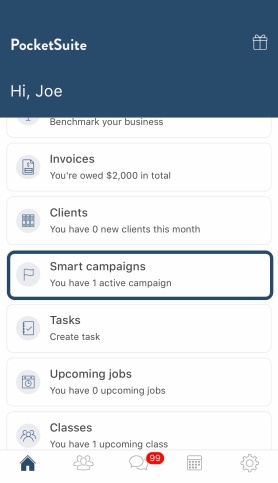 Smart Campaigns – Suite Center