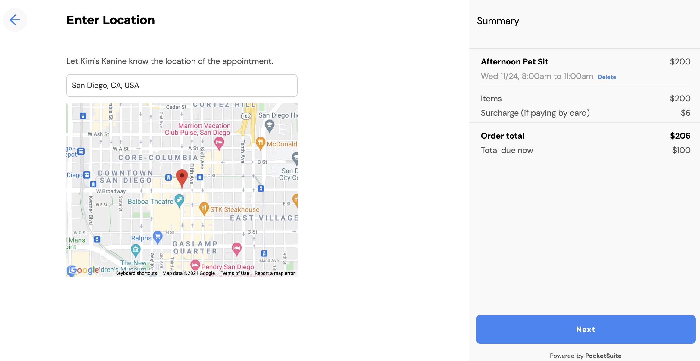 Online Booking - Client Experience – Suite Center